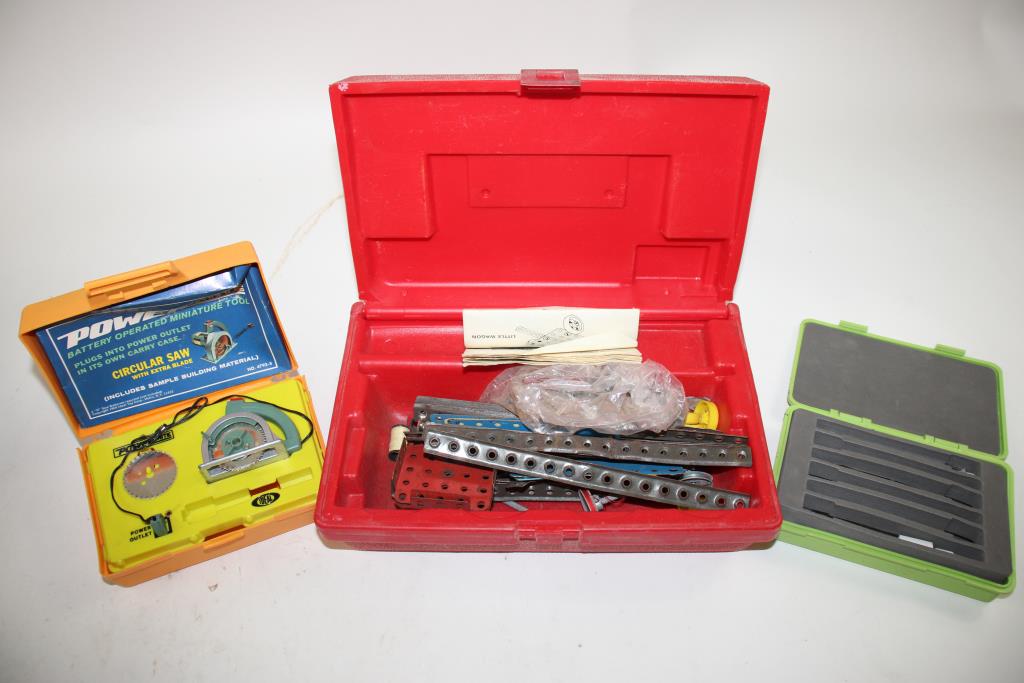 Bulbs Buddy 5 Pieces, Power Mite Circular Saw Ideal Toy And More ...