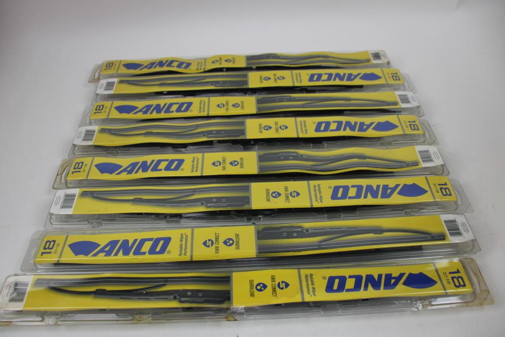Bulk Anco 31-18 Windshield Wipers (8) | Property Room