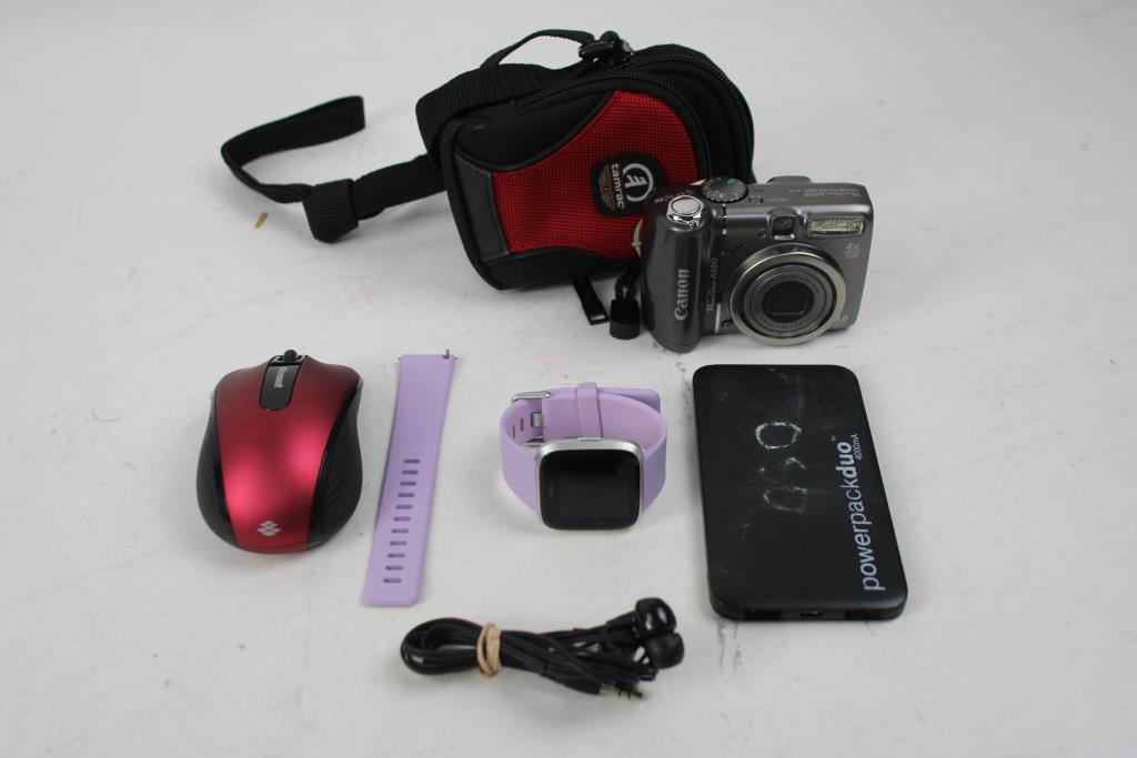 Bulk Electronics, Canon A590, Mouse, Smarwatch And More | Property Room