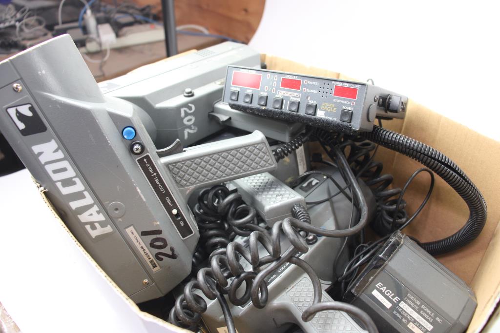 Bulk Lot Falcon Radar Gun Speed And More Misc | Property Room