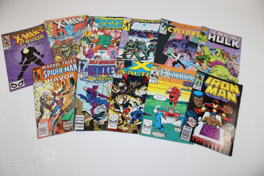 Bulk Lot Of 1980's Comics 10+ Pieces | Property Room