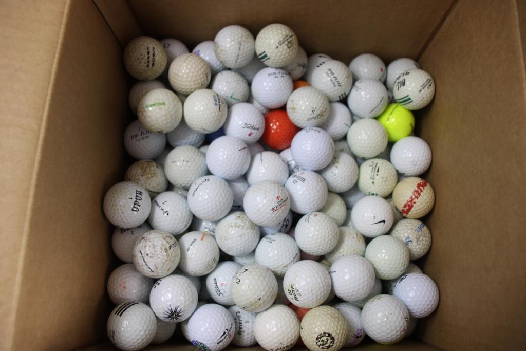 Bulk Lot Of Golf Balls And Tees | Property Room