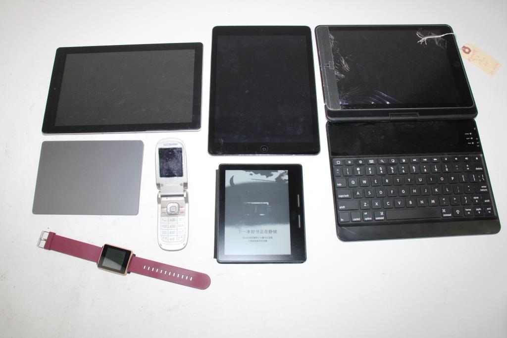 Bulk Lot Of Mixed Electronics, 7 Pcs | Property Room