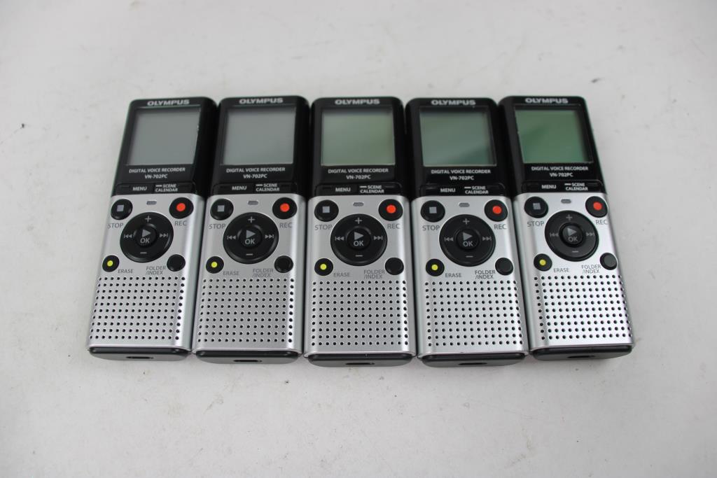 Bulk Lot Olympus Voice Recorder, 13 Pieces | Property Room