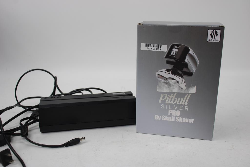 Bulk Lot Skull Shaver, Hp Mobile Printer, Adapters | Property Room