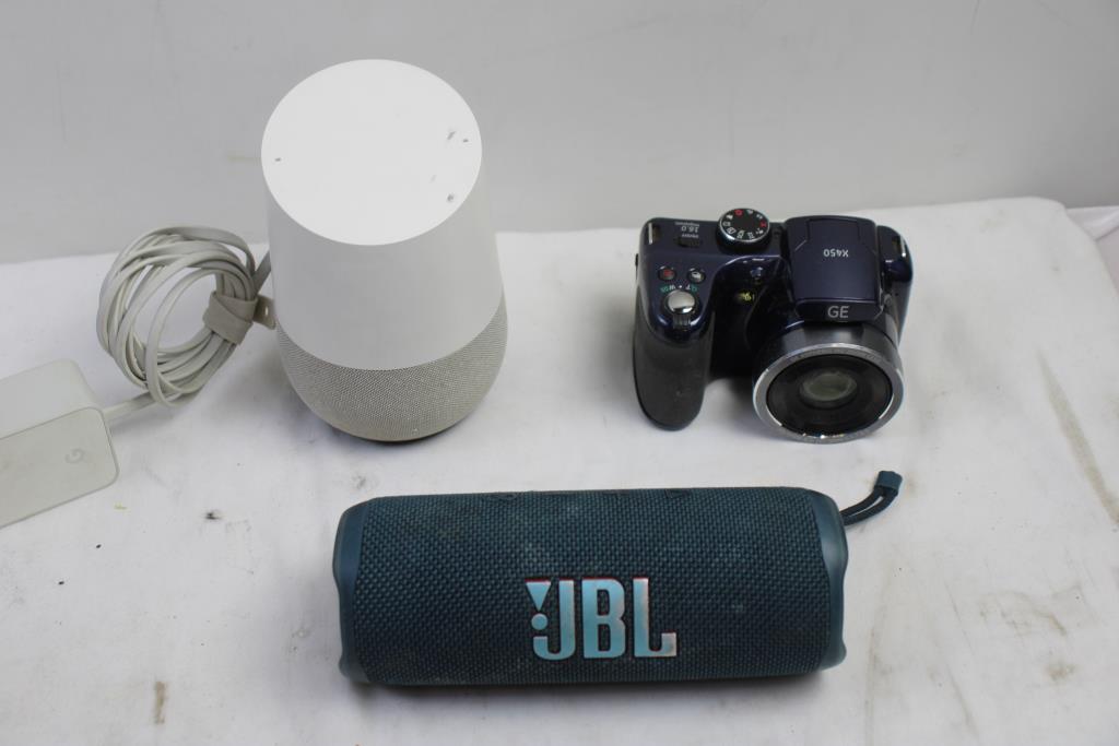 Bulk Lot, Wyze, JBL, Google, Lenovo, Cameras, Speakers, Adapters And ...
