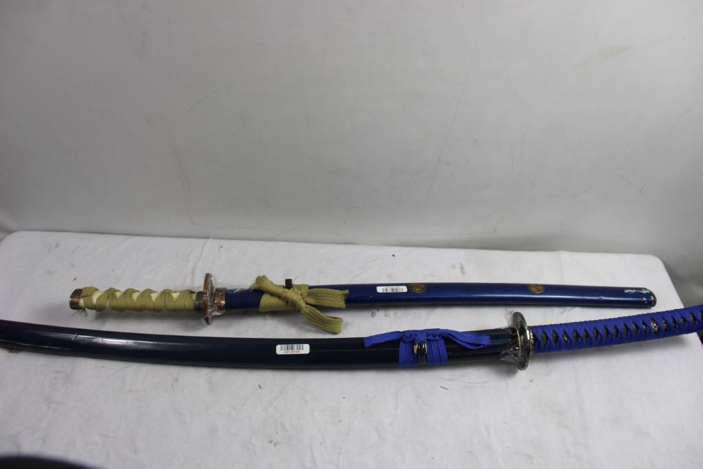 Bulk Ninja Swords And Blutooth Speakers | Property Room