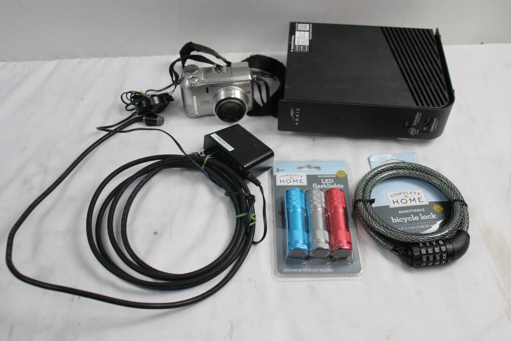 Bulk, Olympus Camera,xfinity Flex, Flashlights, Arris Router And More ...