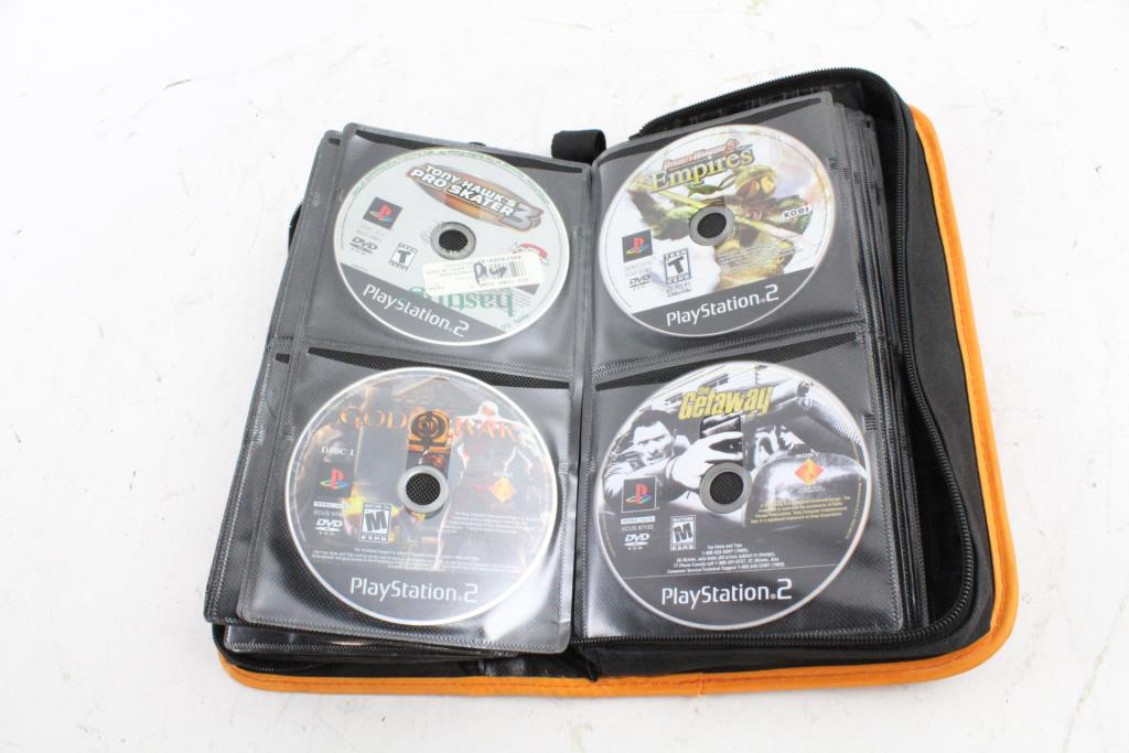 Bulk Video Games (Xbox/PS2) And DVD Movies In Disc Wallet | Property Room