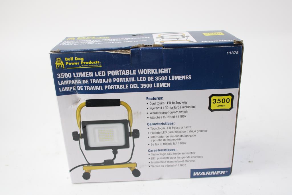 Bull Dog Power Products 3500 Lumen LED Portable Worklight | Property Room