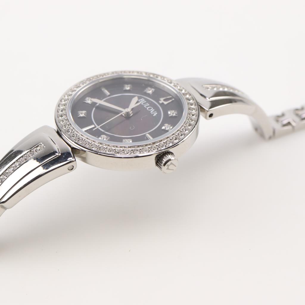 Bulova Crystal Bangle Watch | Property Room