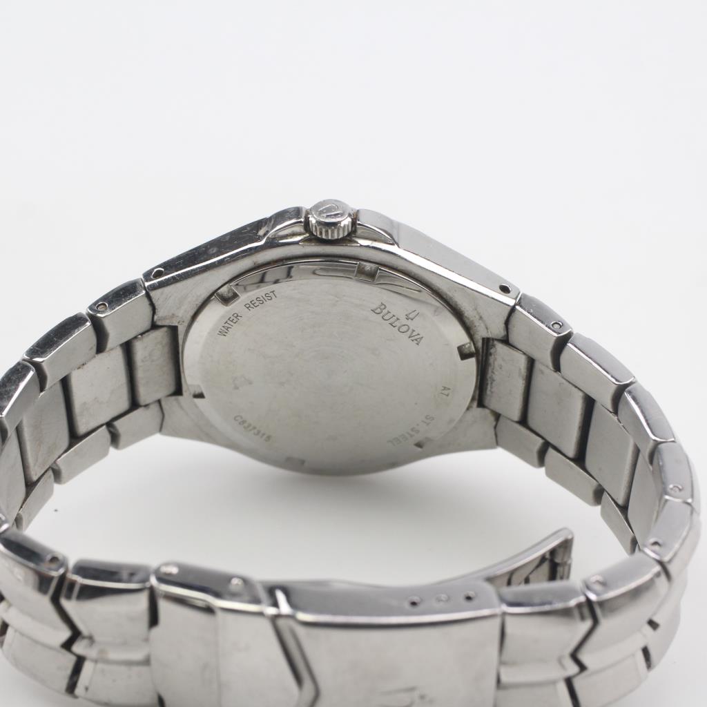 Bulova Marine Star Stainless Teel Watch | Property Room