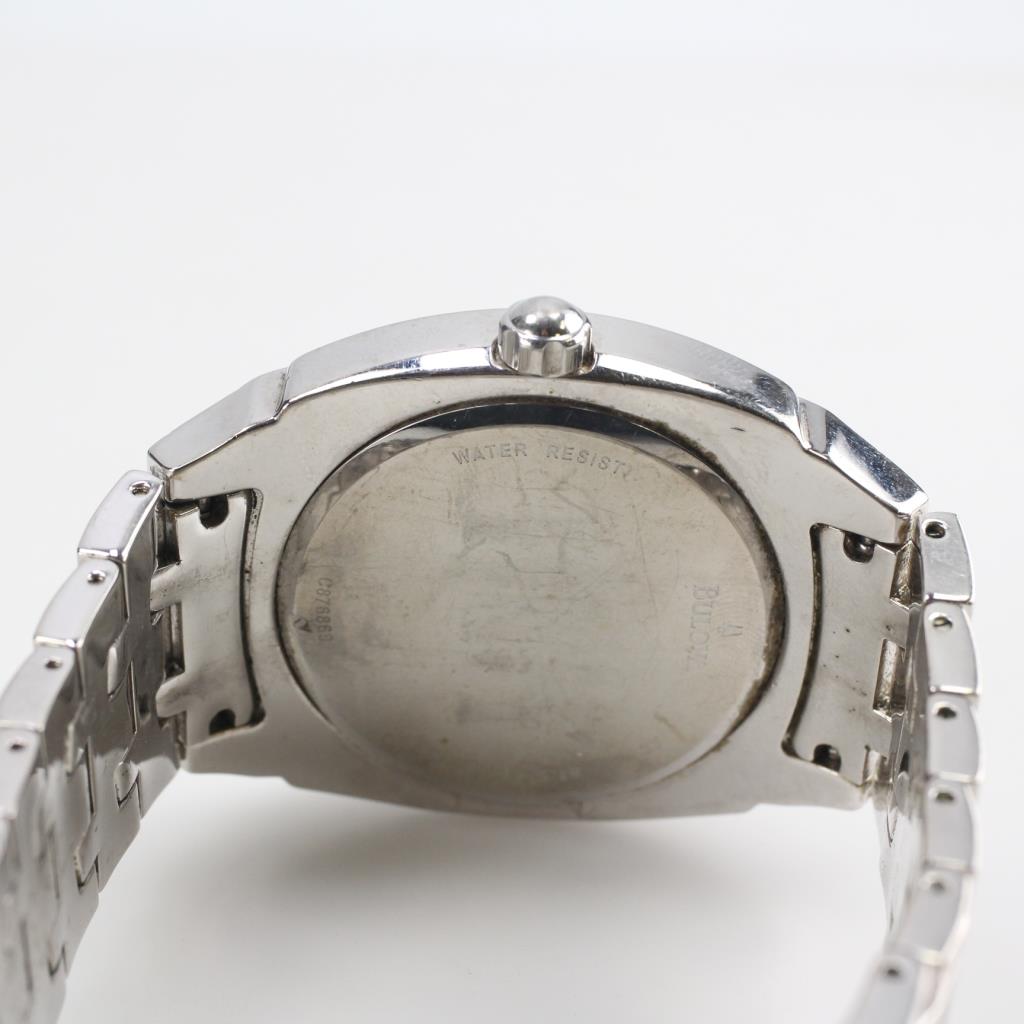 Bulova Silver Tone Chronograph Watch | Property Room