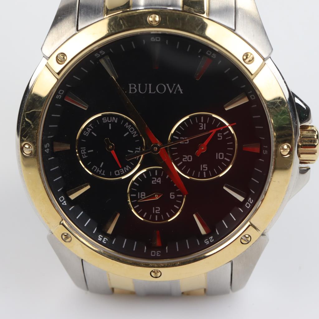 Bulova Stainless Steel Two-tone Watch | Property Room
