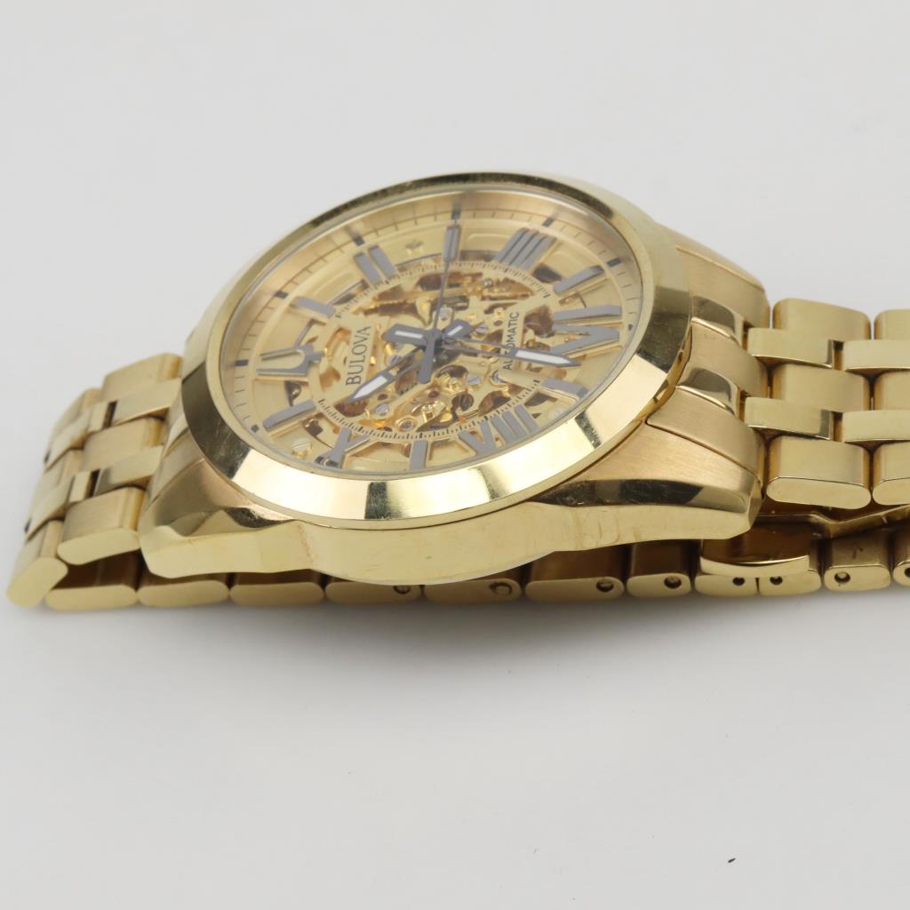 Bulova Sutton Automatic Skeleton Watch | Property Room