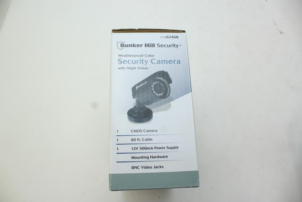 Bunker Hill Security Weatherproof Color Security Camera W/night Vision ...