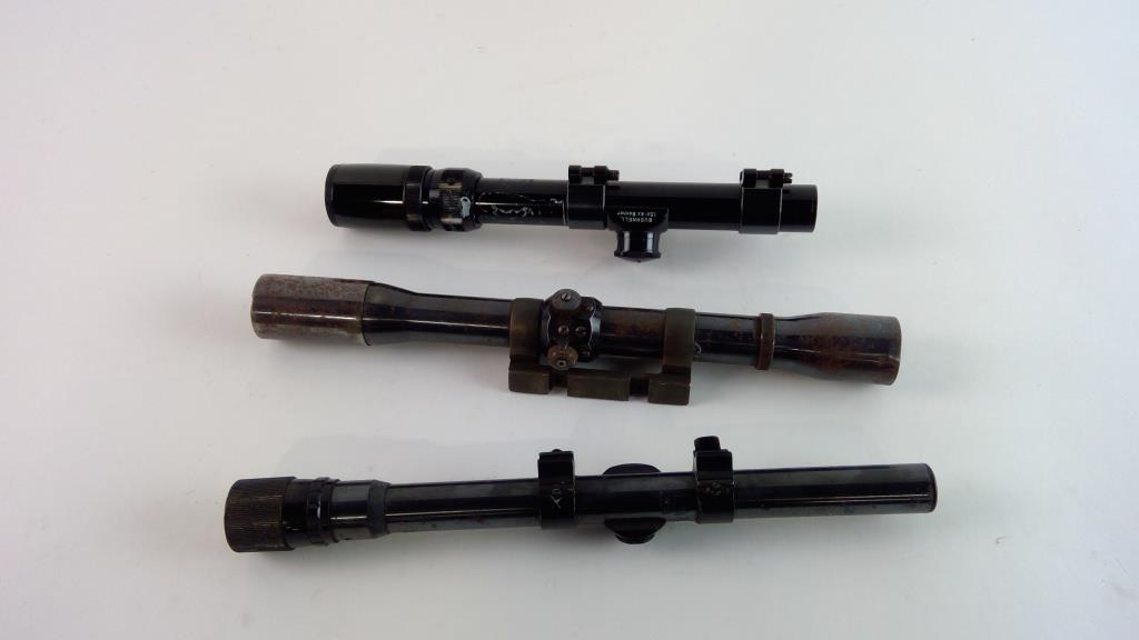 Bushnell, Weaver, And More Scopes, 3 Pieces | Property Room