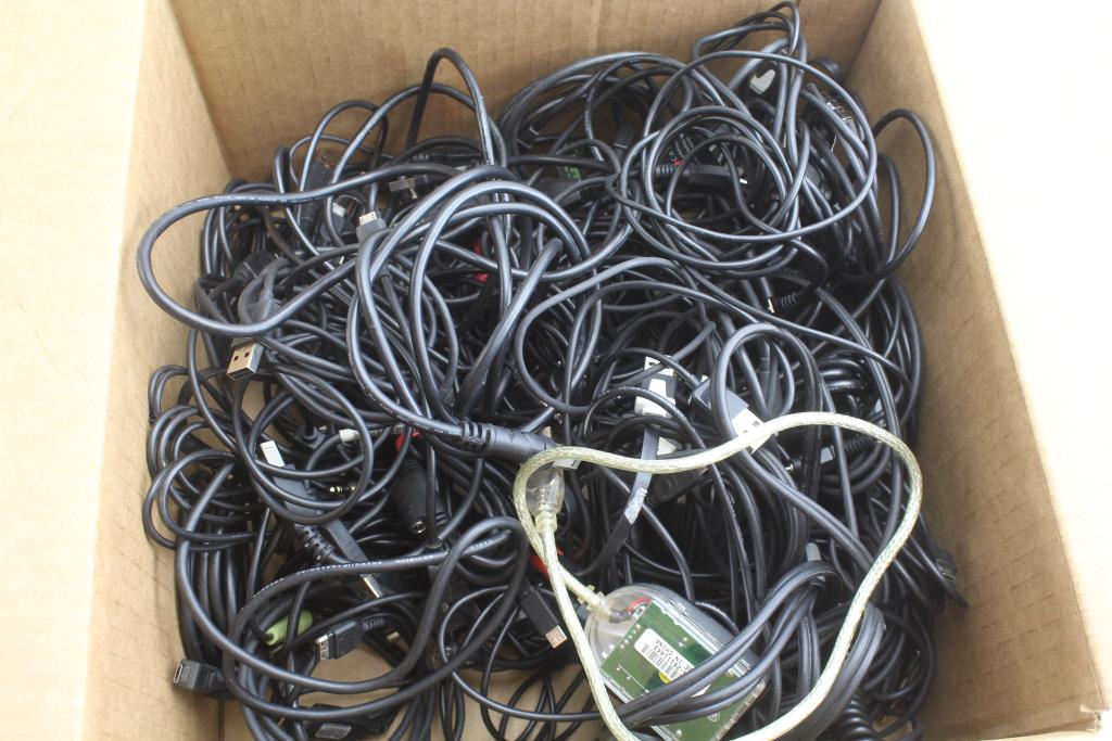 Cables: Micro, Mini, Micro 3.0, Aux And More: 15+ Cables | Property Room
