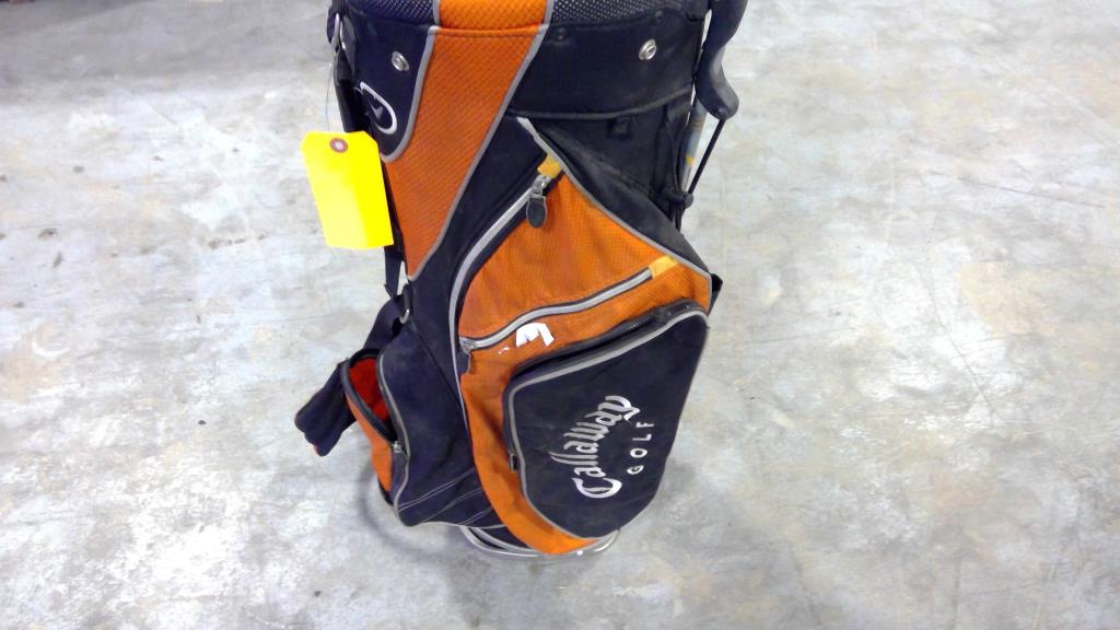 Callaway Bag With Clubs, 10+ Pieces | Property Room