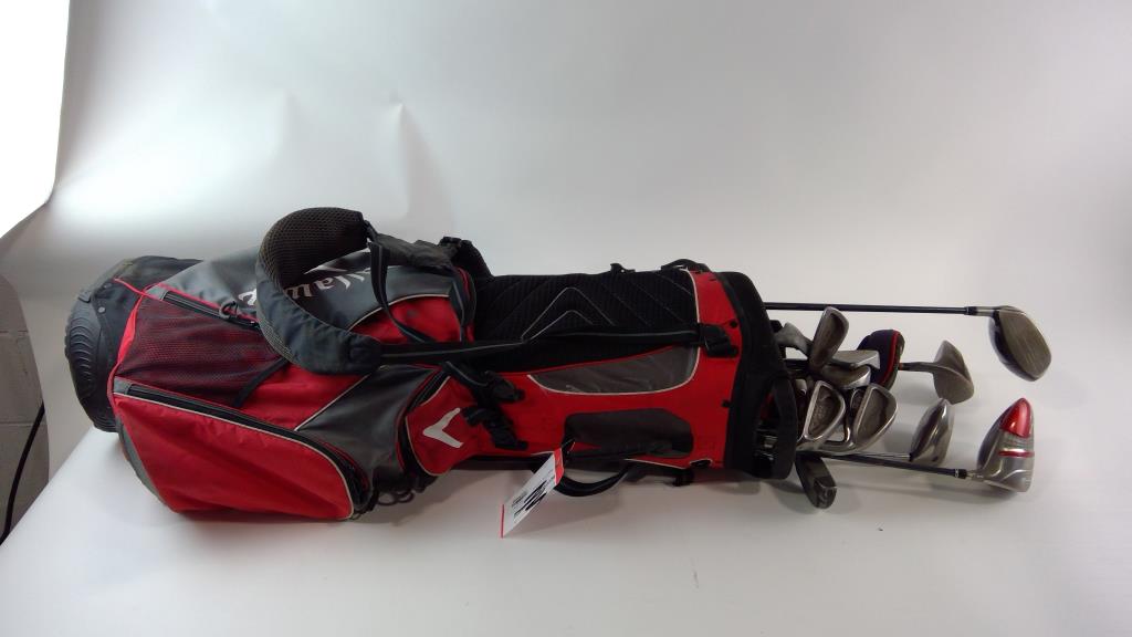 Callaway Bag With Clubs, 5+ Pieces | Property Room