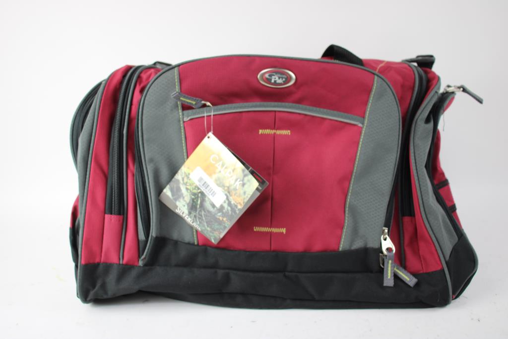 CalPak Silverlake Duffle Bag, Deep Red, F6027 | Property Room