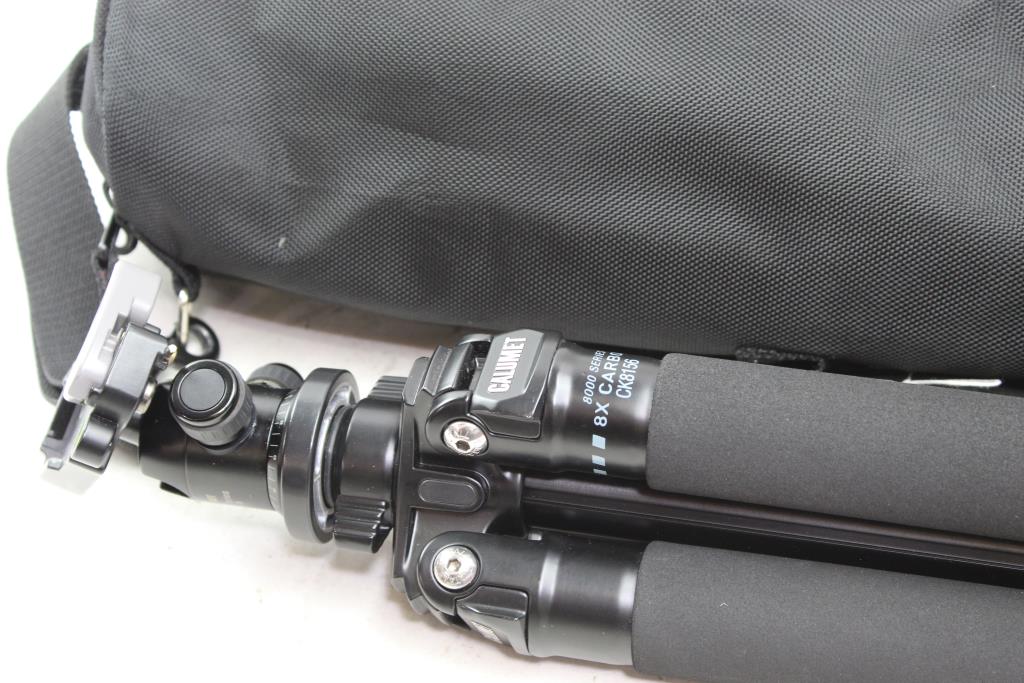 Calumet 800 Series 8x Carbon Tripod | Property Room