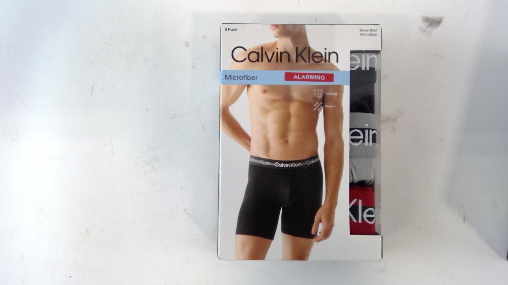 Calvi Klein 3 Pack Micro Fiber Boxer Brief | Property Room