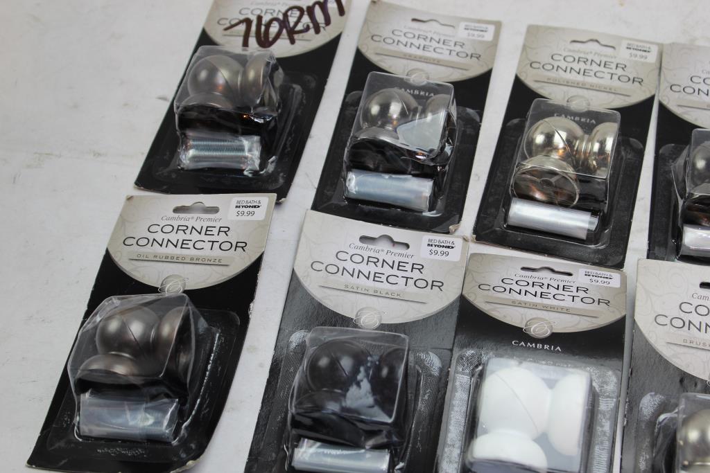 Cambria Corner Rod Connectors 10 Pieces | Property Room