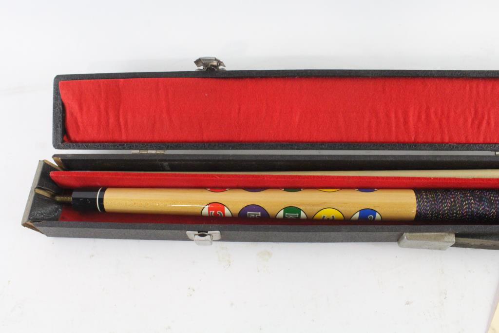 Camel Pool Cue With Case | Property Room