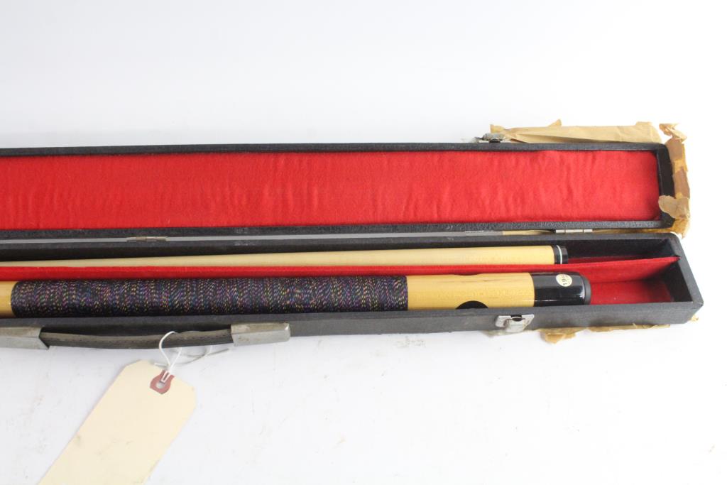 Camel Pool Cue With Case | Property Room