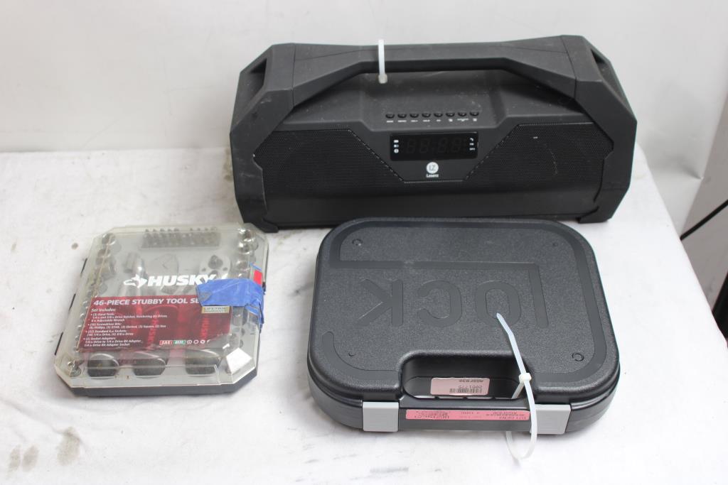 Camera, Husky Tools. Speaker, Sony Controller And More | Property Room