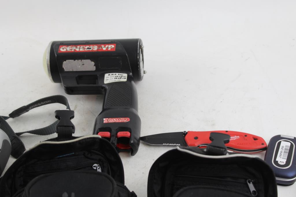 Cameras, Phones, Explorer Badges, Genesis Vp, Camera Bags: 10 Items ...