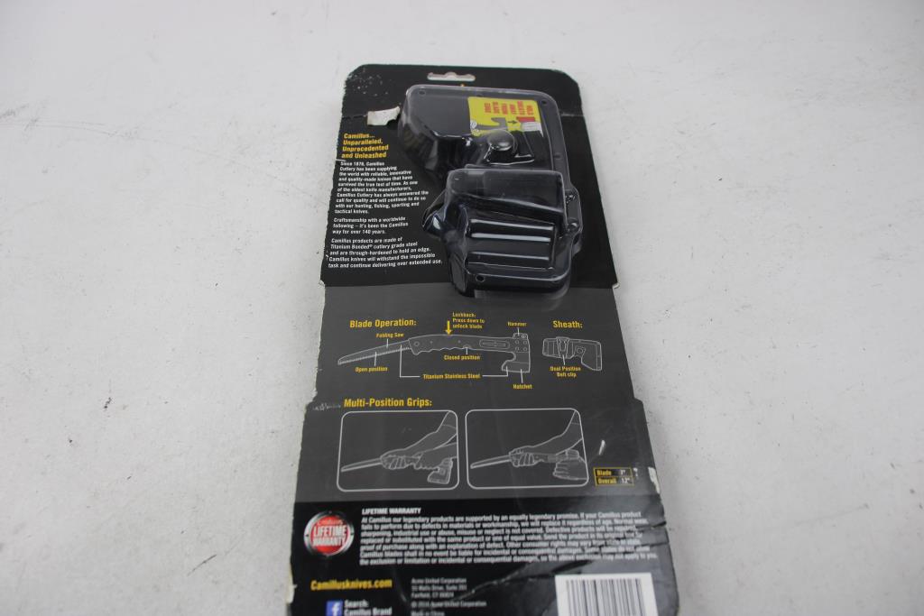 Camillus Camtrax Hatchet And Folding Saw | Property Room