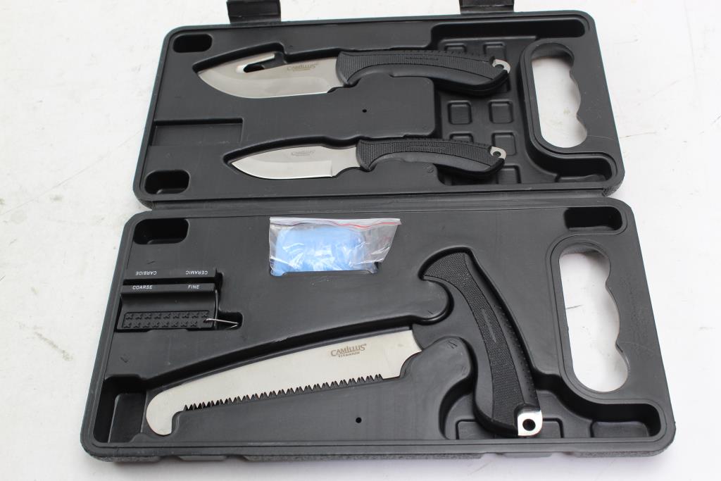 Camillus Caping Knife Camping Set: 3 Pieces | Property Room