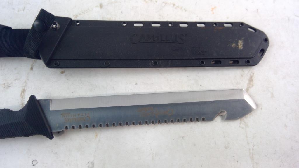 Camillus Carnivore Inject Knife With Scabbard | Property Room