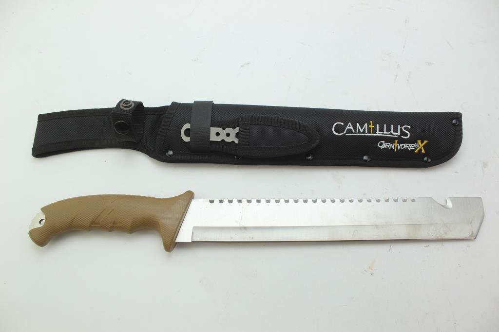 Camillus Carnivore X Fixed Blade Knife W/sheath | Property Room