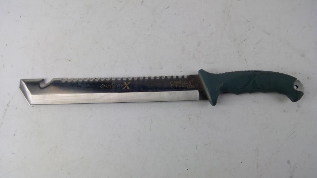 Camillus Titanium Carnivore X Machete | Property Room