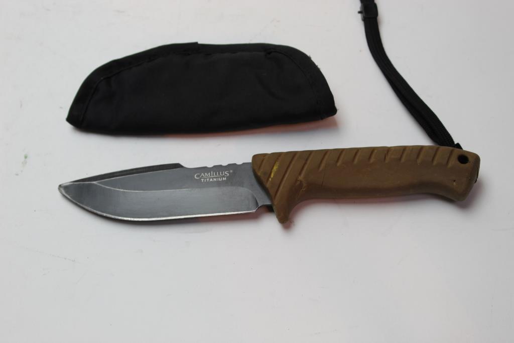 Camillus Titanium Fixed Blade Knife | Property Room