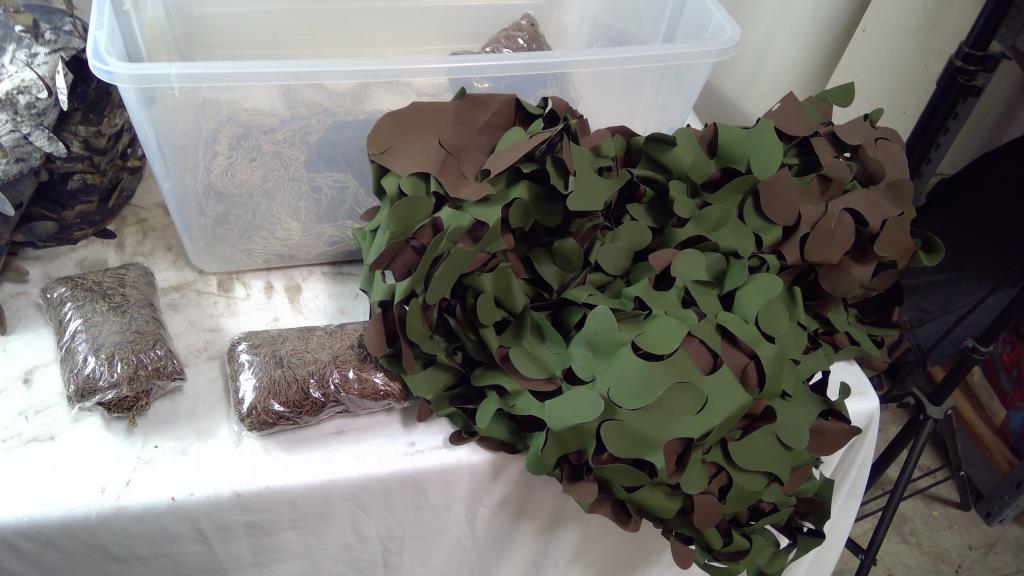 Camo Netting 8 Pieces Property Room