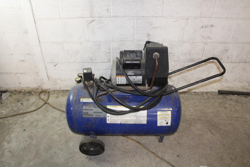 Campbell Hausfeld 20 Gallon Compressor, Sold For Parts | Property Room
