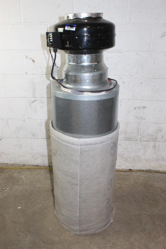 Can Filter With Inline Duct Fan | Property Room