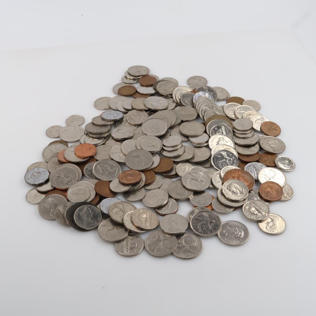 Canadian Coins, 1.5 Lbs. | Property Room