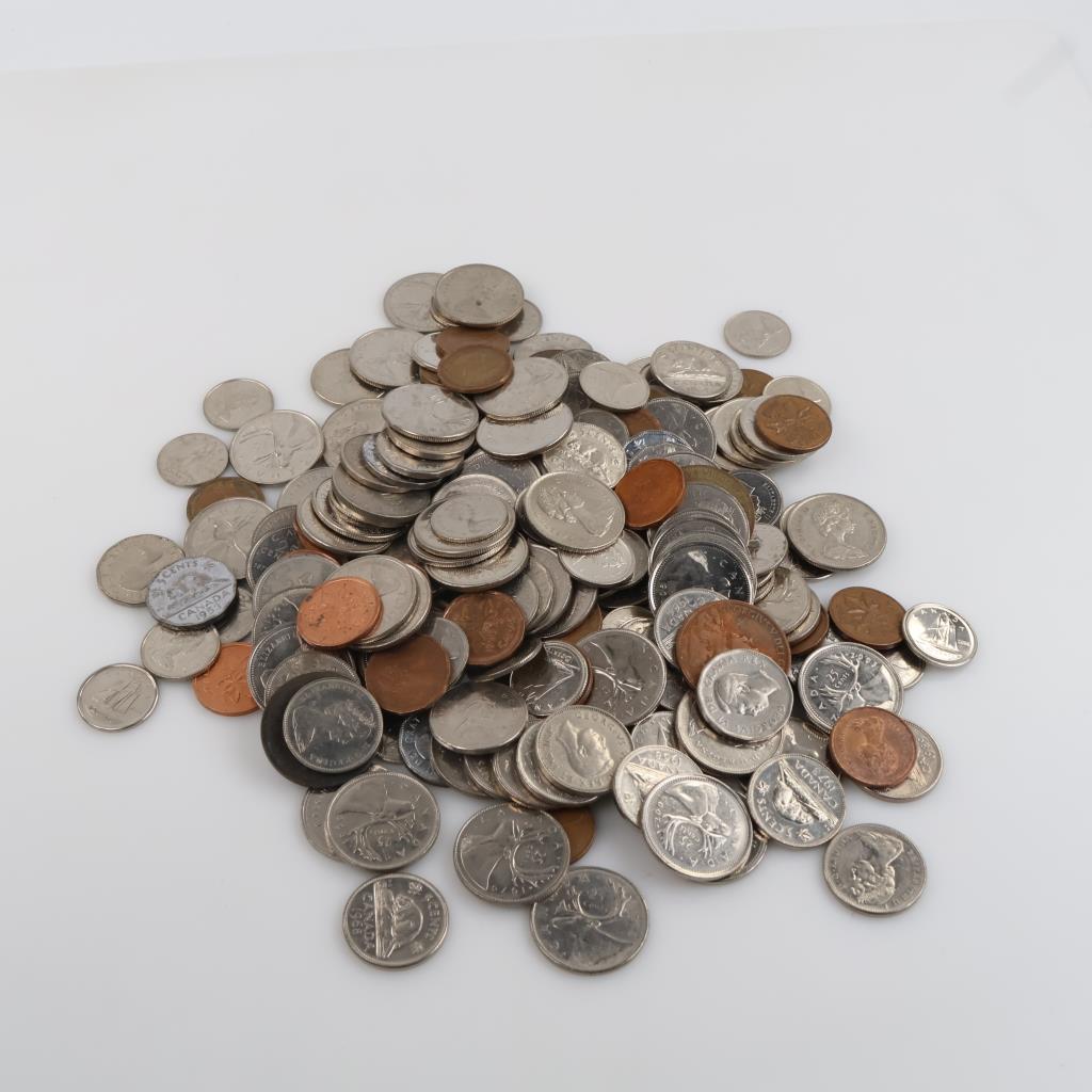 Canadian Coins, 1.5 Lbs. | Property Room