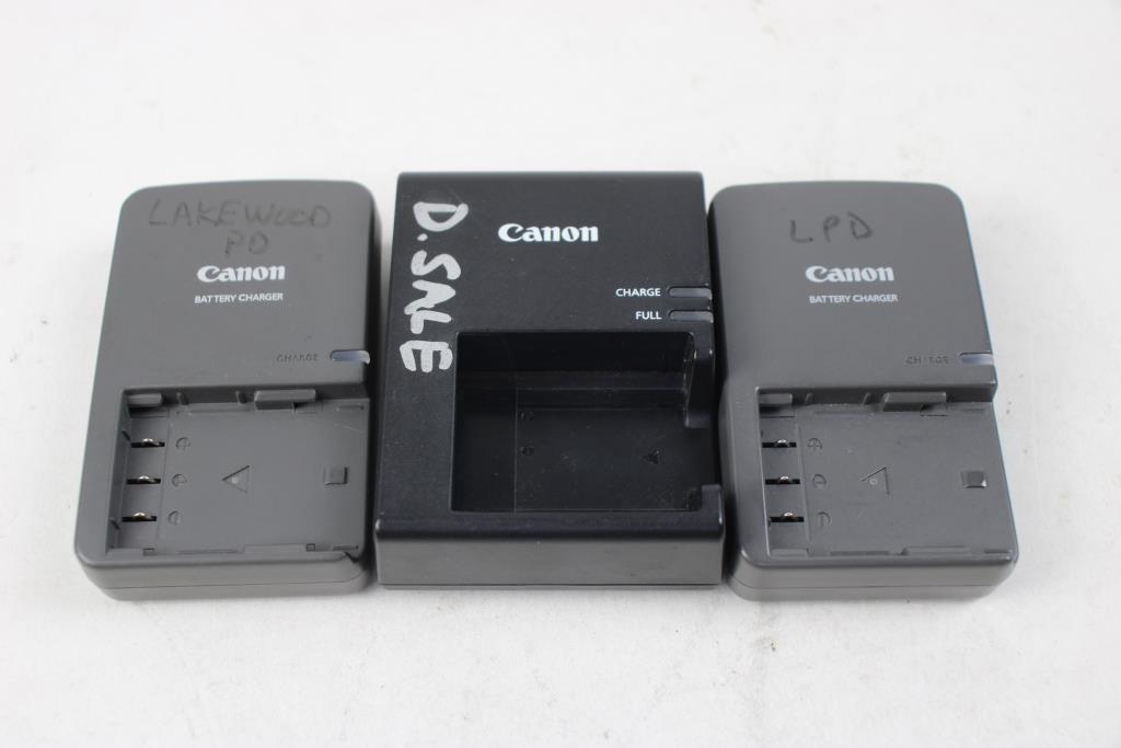 Canon And Others Battery And Chargers For Camera | Property Room