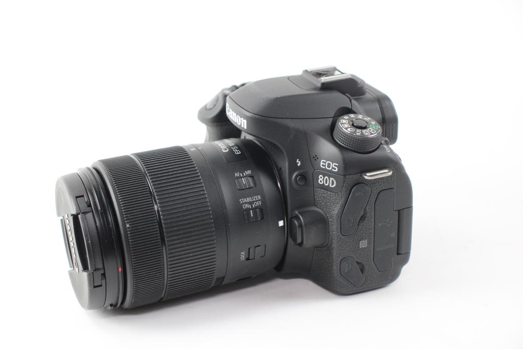Canon EOS 80D (W) Digital Camera, DS126591 | Property Room