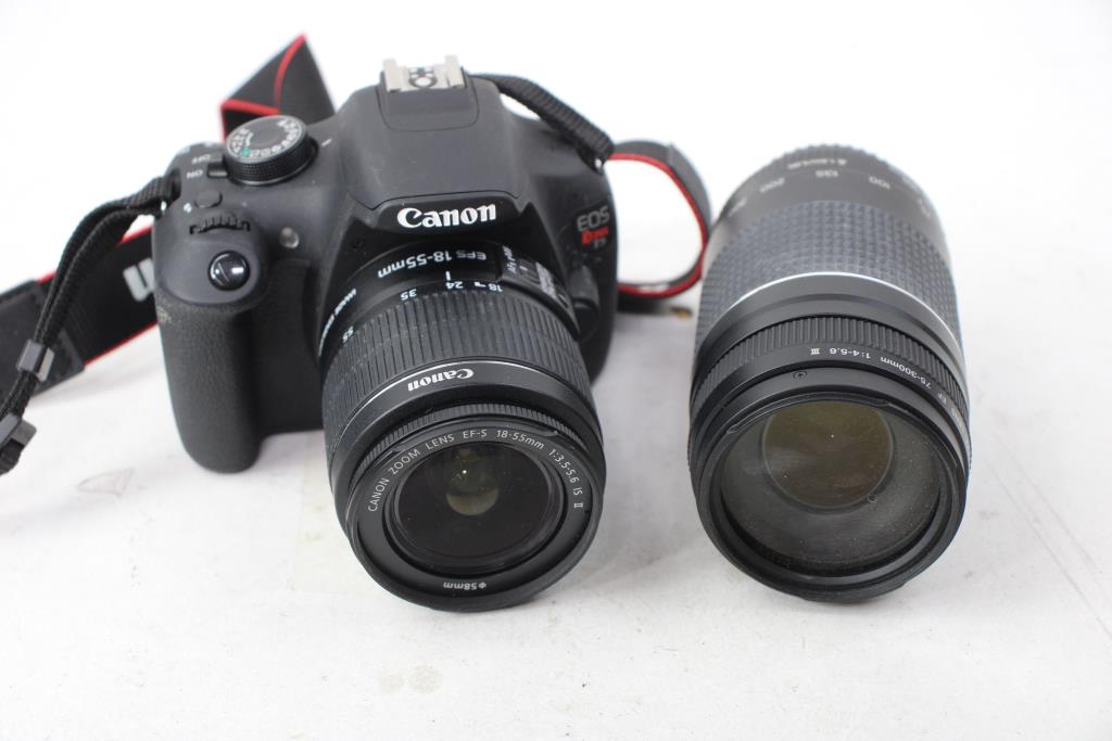 Canon EOS Rebel T5 Digital Camera With Case | Property Room