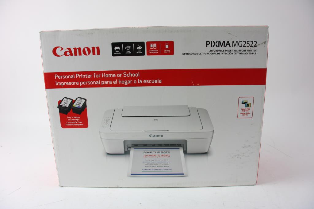Canon PIXMA MG2522 Personal Printer For Home Or School | Property Room