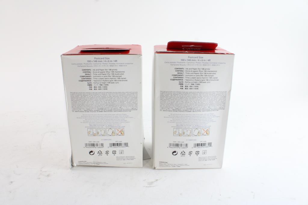 Canon Selphy CP Color Ink/Paper Set, 2 Pieces | Property Room