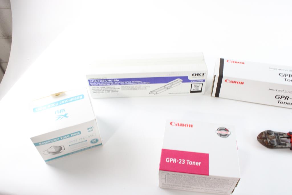 Canon Toner Cartridges, Boltcutters & More, 6+ Pieces | Property Room