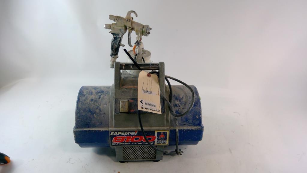 CApSpray 8100 HVLP Sprayer 3-stage Turbine | Property Room